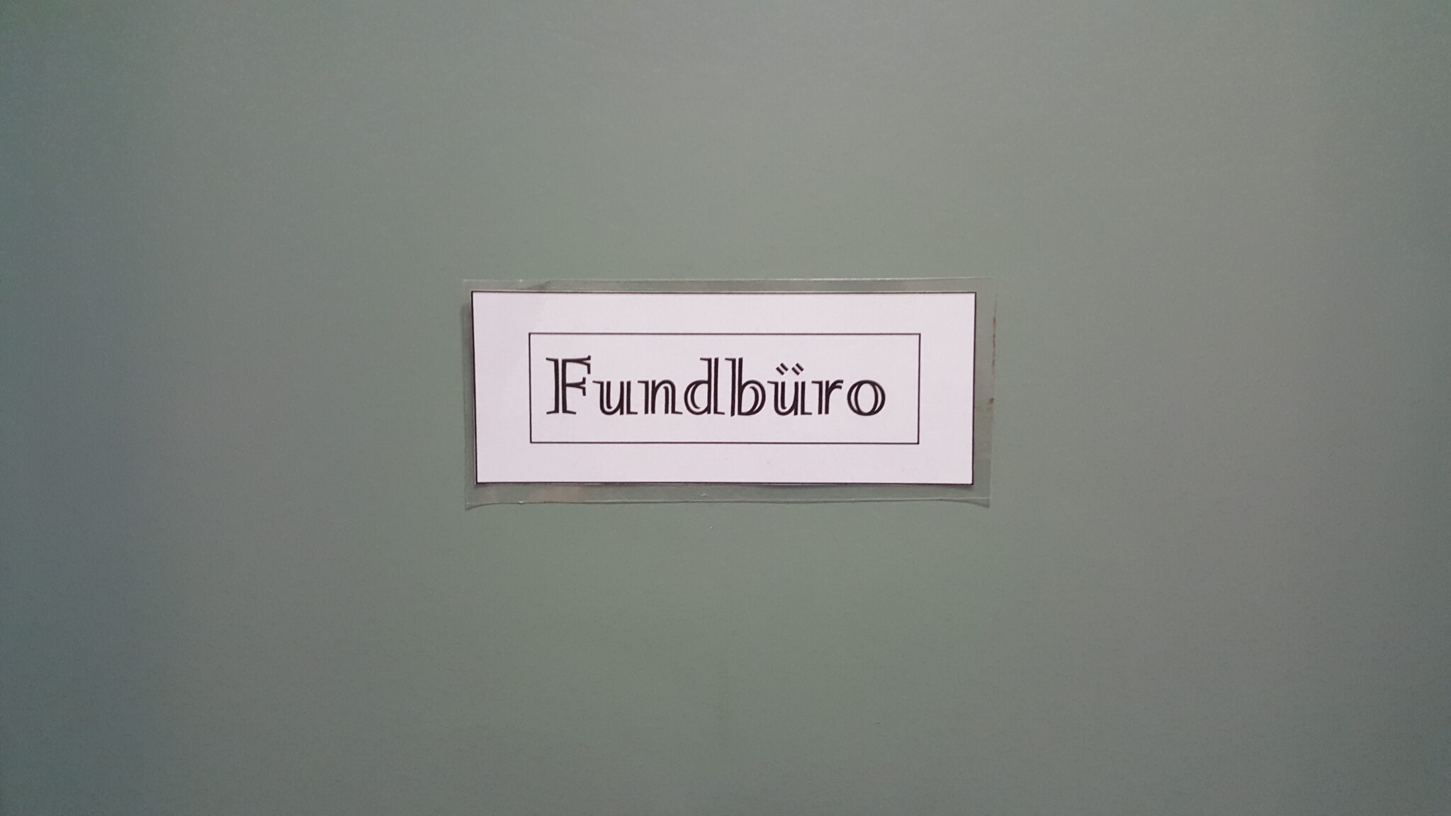 Das Fundbüro öffnet seine Tür – Thomas-Mann-Grundschule